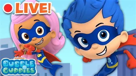 Live Best Bubble Guppies Superhero Moments 🦸 247 Live Stream