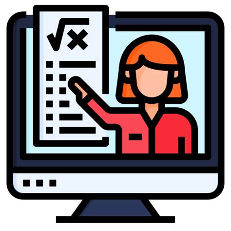 Online Learning Generic Outline Color Icon