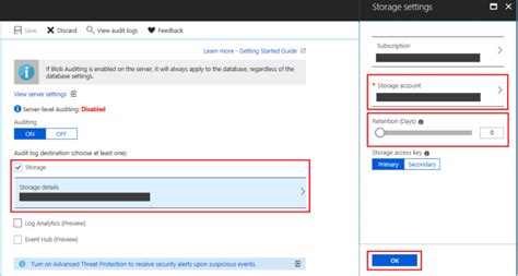 Auditing For Azure Sql Database Microsoft Az 500 Tutorials