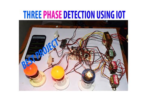 Three Phase Detection And Protection Using Iot Projectronics