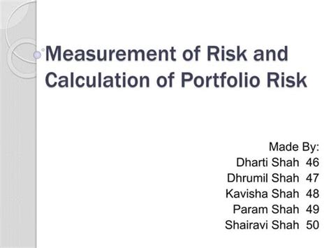 Risk And Return Ppt Stocks And Bonds Personal Investing