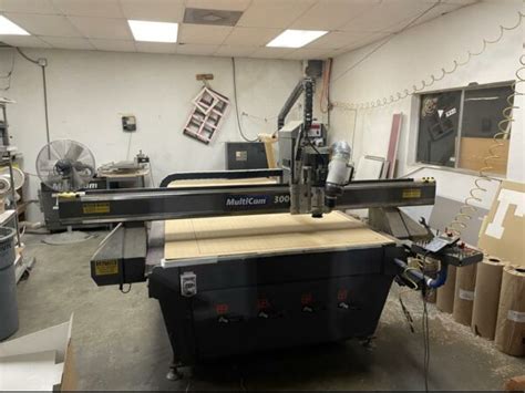 Multicam 3204 R Cnc Router 60 X 120 Table 4 Hp 24000 Rpm 2006