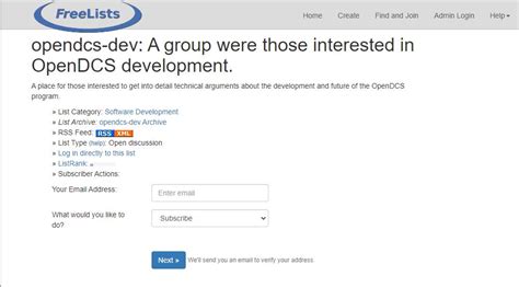 Opendcs Involvement — Opendcs 70 Documentation