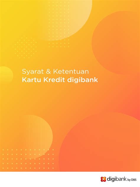 S K Kartu Kredit Digibank Pdf