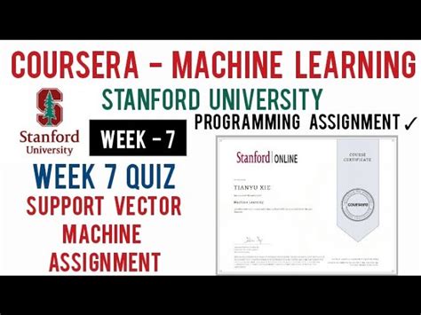 Coursera Machine Learning Week 7 Quiz Reasontown