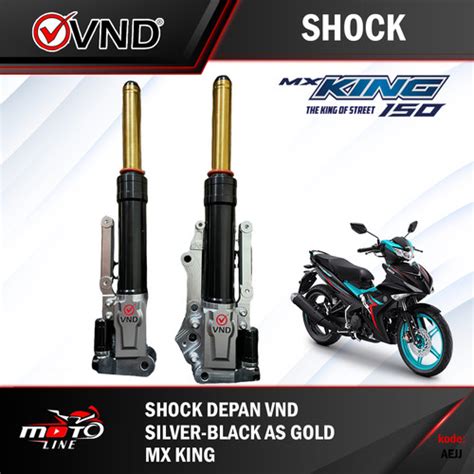Jual Shockbreaker Depan Vnd Ak 111 B1 Jupiter Mx King Hitam As Gold