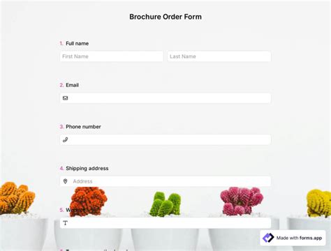 61 Free Online Product Order Form Templates Formsapp