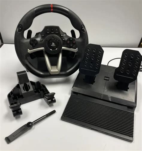HORI RWA RACING Wheel Apex And Pedals For Playstation 4 PS4 And PS3 59