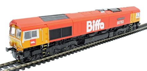Hattons Originals H4 66 032 D Class 66 66783 In Biffa Red With Gbrf