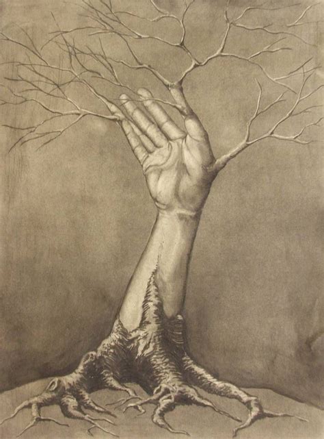 Hand Tree By Amayakumikai On Deviantart Artofit