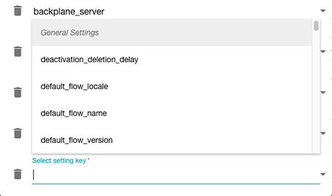 create a global setting