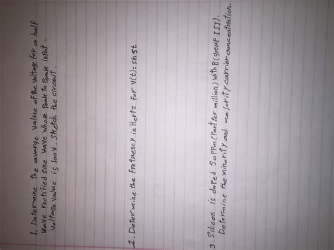 Solved Determine The Average Value Of The Voltage For A Half Chegg Com