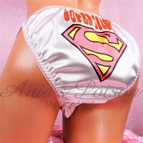 Satin Humiliation Panties Mens And Womens Super Sissy Pink Or White