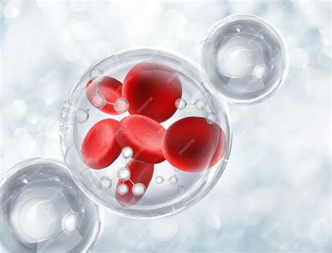Premium Photo Growth Factor Stem Cell And Molecule