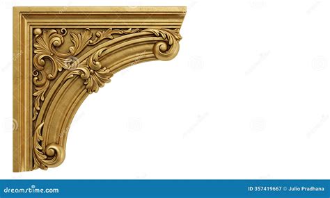 Old Architectural Bracket Cartoon Vector 57704989
