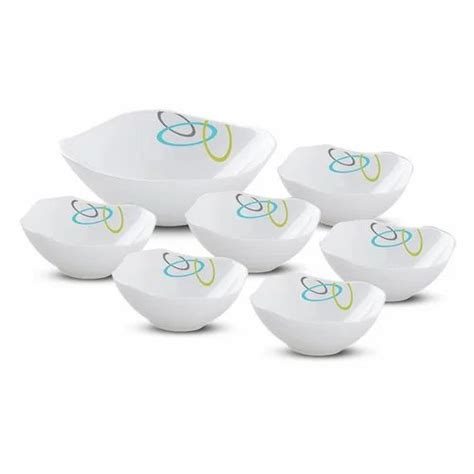 Material Ceramic Larah By Borosil Jolly Pudding Set Noof Piece 5 At