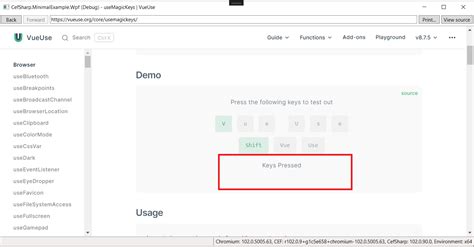 Wpf Keyboard Shortcuts · Cefsharp Cefsharp · Discussion 4139 · Github