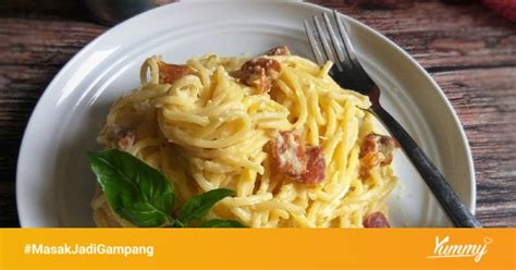 Resep Pasta Carbonara Sederhana Rumahan Di Yummy App