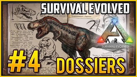 Ark Survival Evolved Episode 4 Dossiers Ark Survival Evolved T Rex
