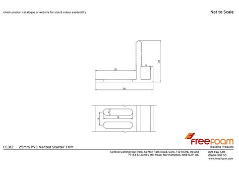 Cladding Vented Starter Trim 3m