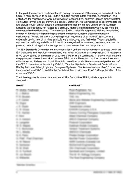 SOLUTION Standard Isa Instrumentation Symbols And Identification Isa S Studypool