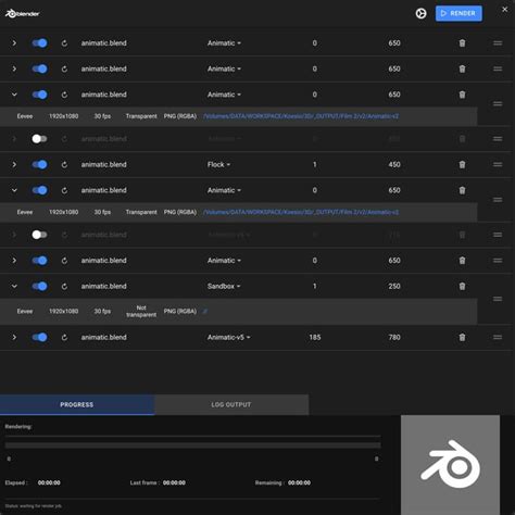 Yet Another Blender Batch Renderer Rblender