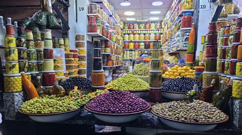 Amazing Olive Market سوق زيتون رائع Marrakech Olive Viral Youtube