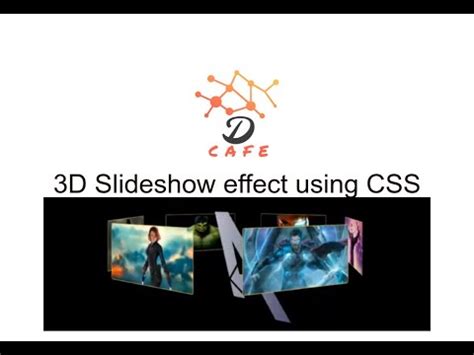 D SlideShow Effect Using Only HTML And CSS YouTube