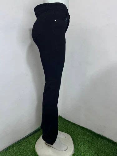 Regular M Moddy Black Bell Bottom Boot Cut Women Denim Jeans Button At Rs Piece In New