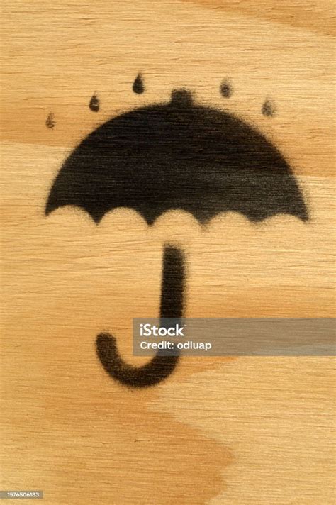 Symbol Umbrella Stock Illustration Download Image Now Brown Design