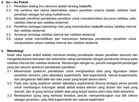 Review Internal And External Validity In Economics Research Tradeoffs