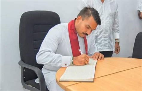 නාමල්ගෙන් Paffrel සංවිධානය වෙත ලිපියක් Lnw Sinhala