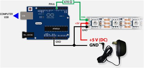 Ws2812b Arduino Uno And Fadeled Leds And Multiplexing Arduino Forum
