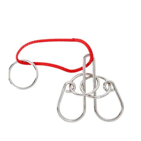 3d Metal Puzzle Iq Mind Brain Teaser Intelligence Buckle Interlock