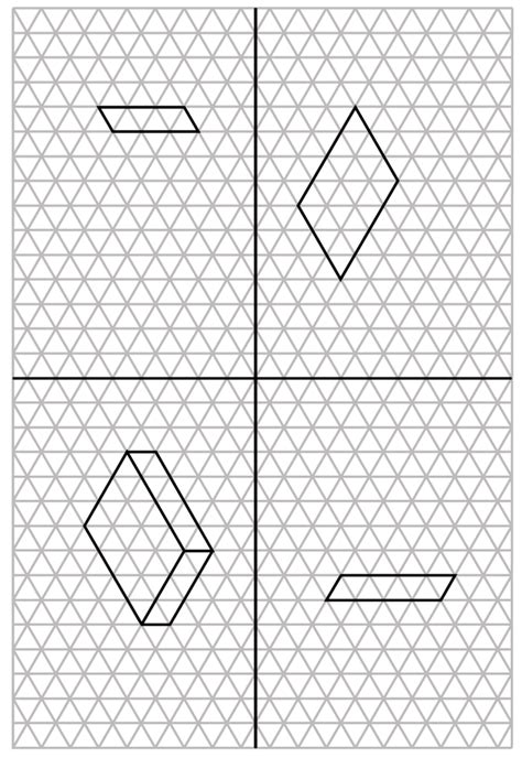 D Dreams An Isometric Drawing Of A Cube By OpenStax Jobilize