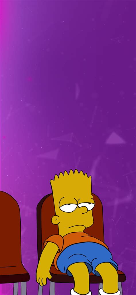 Sfondo Mela Bart Simpson 338x714