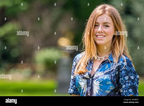 Princess Alexia During The Annual Summer Photo Session Of A T Huis Ten Bosch Palace In The