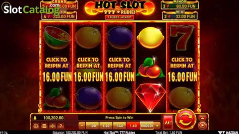 Try Hot Slot Rubies Demo Slot And Check Our Review