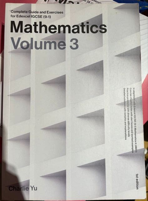 Igcse Edexcel Maths Revision 興趣及遊戲 書本 And 文具 教科書 Carousell