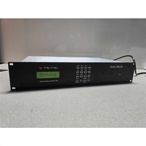 Trilithic Easyplus Encoder Decoder Emergency Alert System Controller Sn