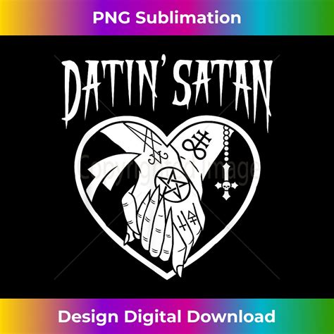 Datin Satan Heart Shape With Satanic Tattooed Hands Holding Inspire Uplift