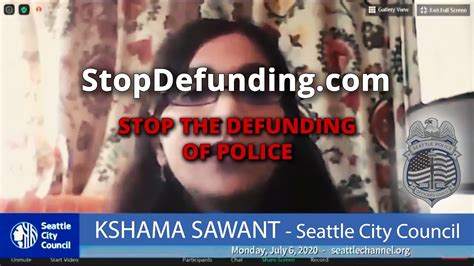Stop The Defunding Of The Seattle Police Department