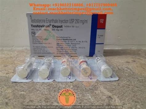 Testoviron Depot 250mg Testosterone Enanthate Injection Ip At ₹ 60vial