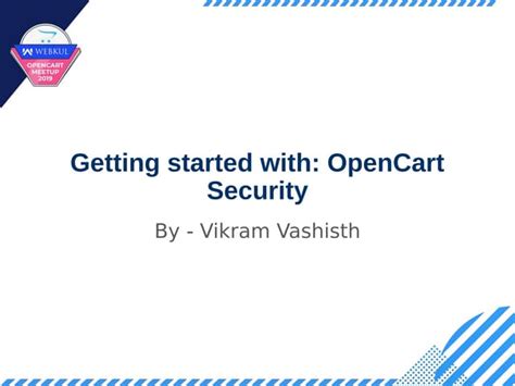 Opencart Security Testing Ppt