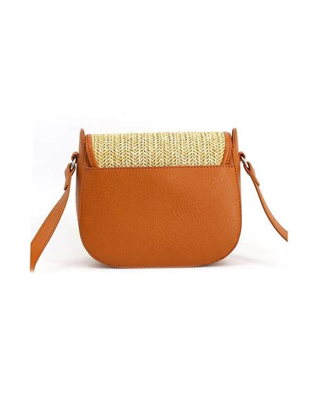 French Connection Shante Straw Crossbody Bag And Reviews Handbags