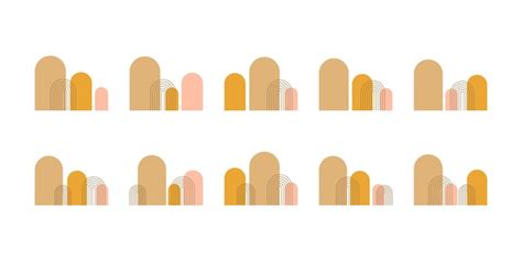 Premium Vector Abstract Boho Shape