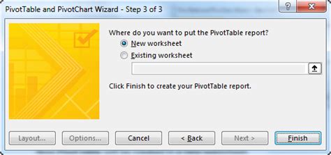 Pivot Table From Multiple Sheets How To Create A Pivot Table