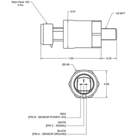 Rife 52 Series Map Sensors 18 Npt Hcr Innovations