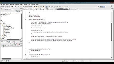 Extjs Single Page Application Tutorial Part 5 Popup Controller Youtube