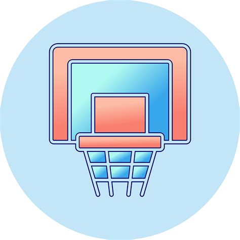 Basketball Hoop Vector Icon 38595200 Vector Art At Vecteezy